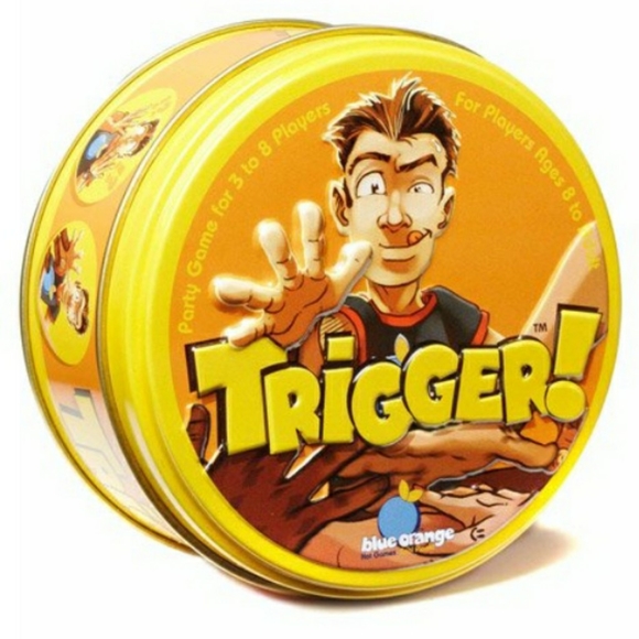 Blue Orange | Games | Trigger Fun Buzzer Silly Trivia Party Game New ...